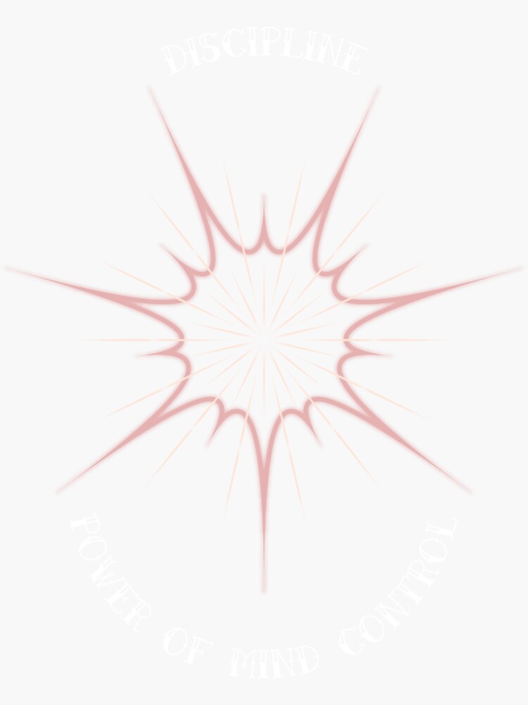 "Discipline - Power Of Mind Control - Motivational" Sticker for Sale by ...