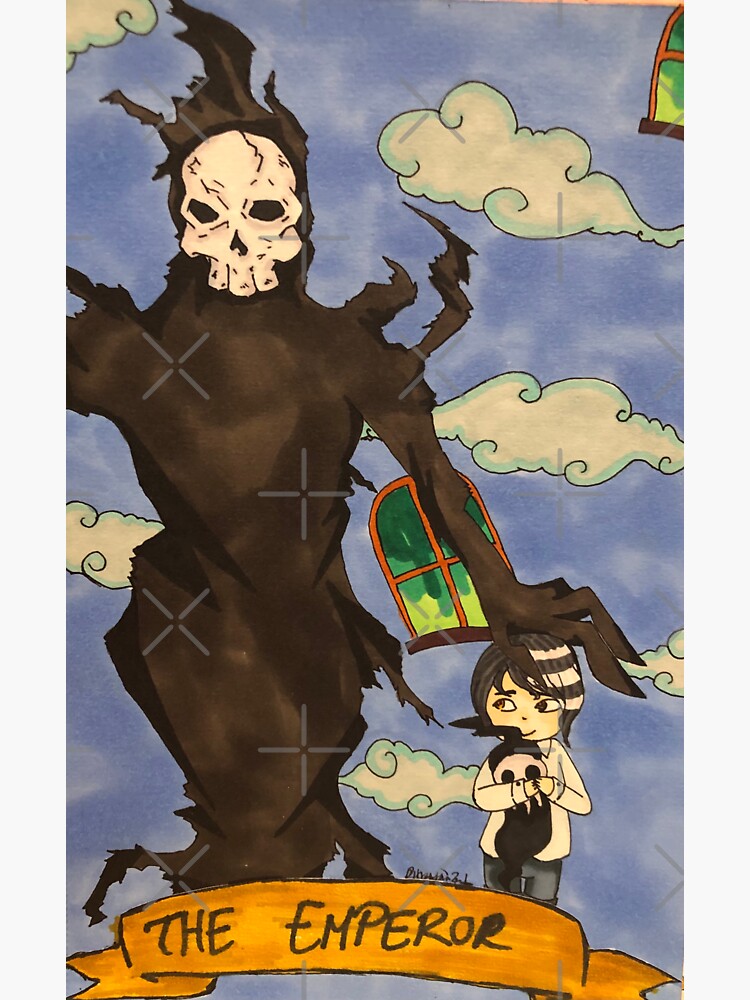 "The Emperor " Sticker for Sale by rhymewily14 | Redbubble