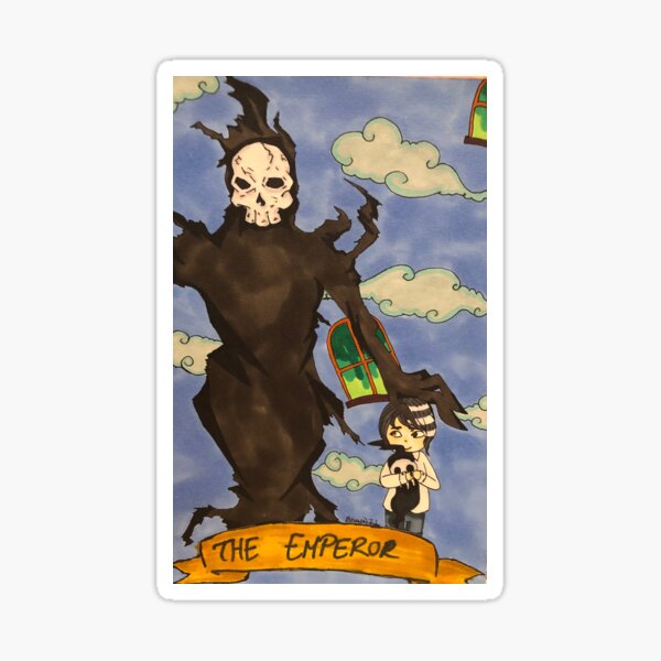 "The Emperor " Sticker for Sale by rhymewily14 | Redbubble