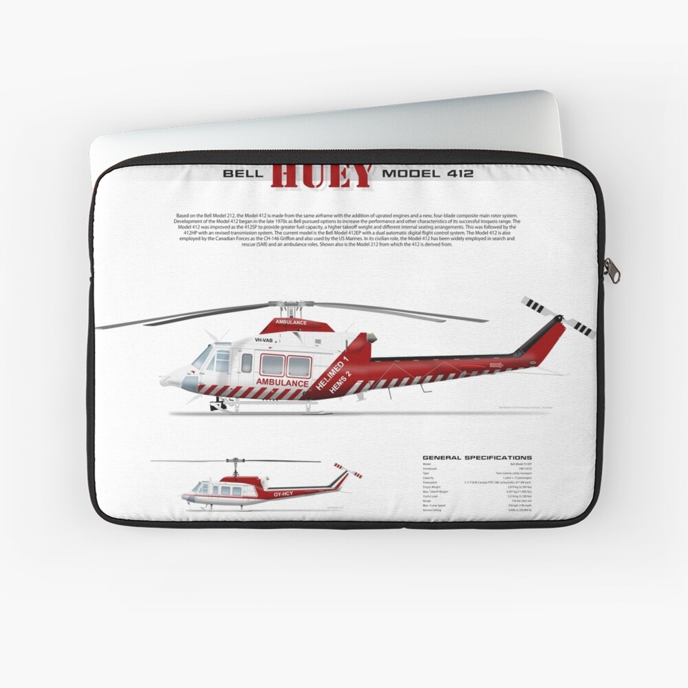 "Bell Huey Helicopter (Model 412) Ambulance Victoria" Poster for Sale ...