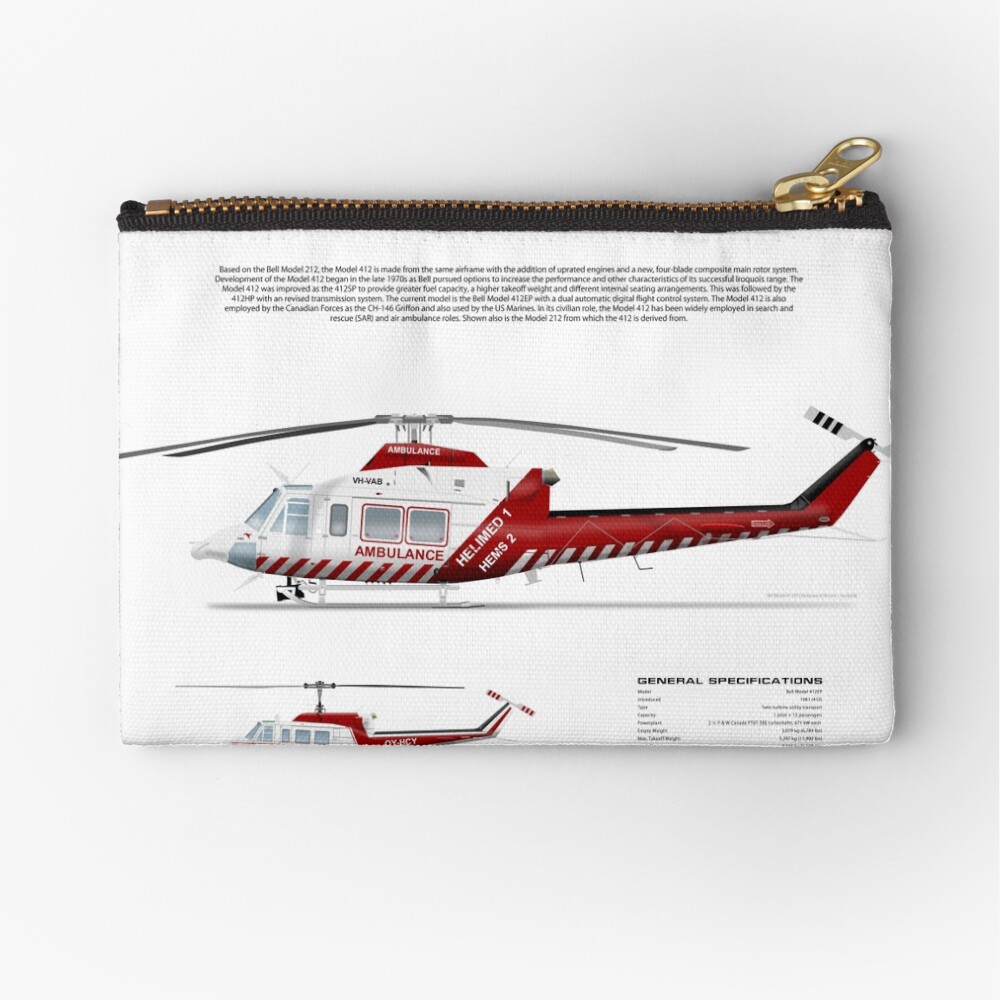 "Bell Huey Helicopter (Model 412) Ambulance Victoria" Poster for Sale ...