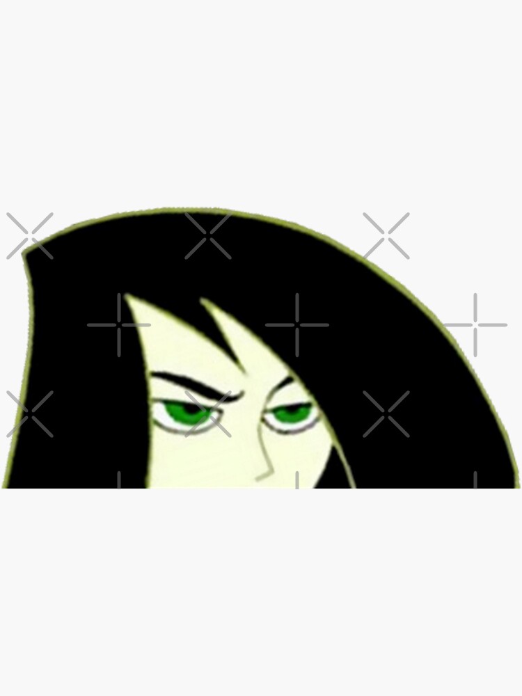 "Shego Peeker" Sticker for Sale by BukLauDesu | Redbubble