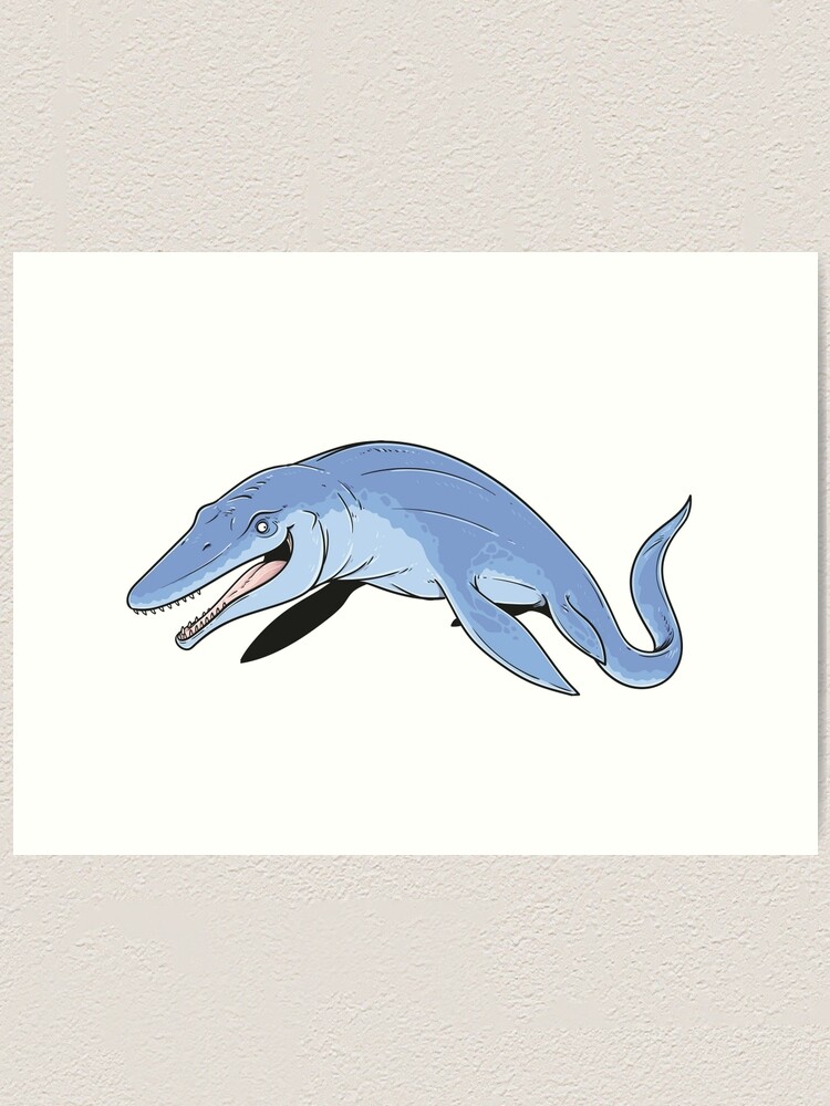 "Mosasaurus - Paleobeasties 004A" Art Print for Sale by Paleobeasties ...
