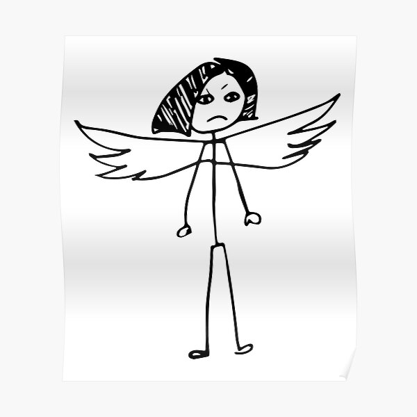 "Rory Lucifer's Drawing (sticker and more)" Poster for Sale by ...