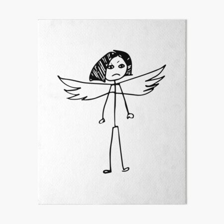 "Rory Lucifer's Drawing (sticker and more)" Art Board Print for Sale by ...