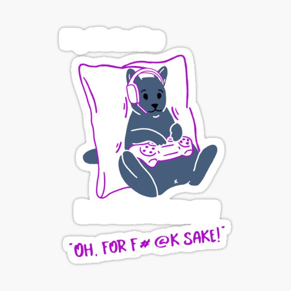"Loading Screen FFS" Sticker for Sale by ShroudedGrove | Redbubble