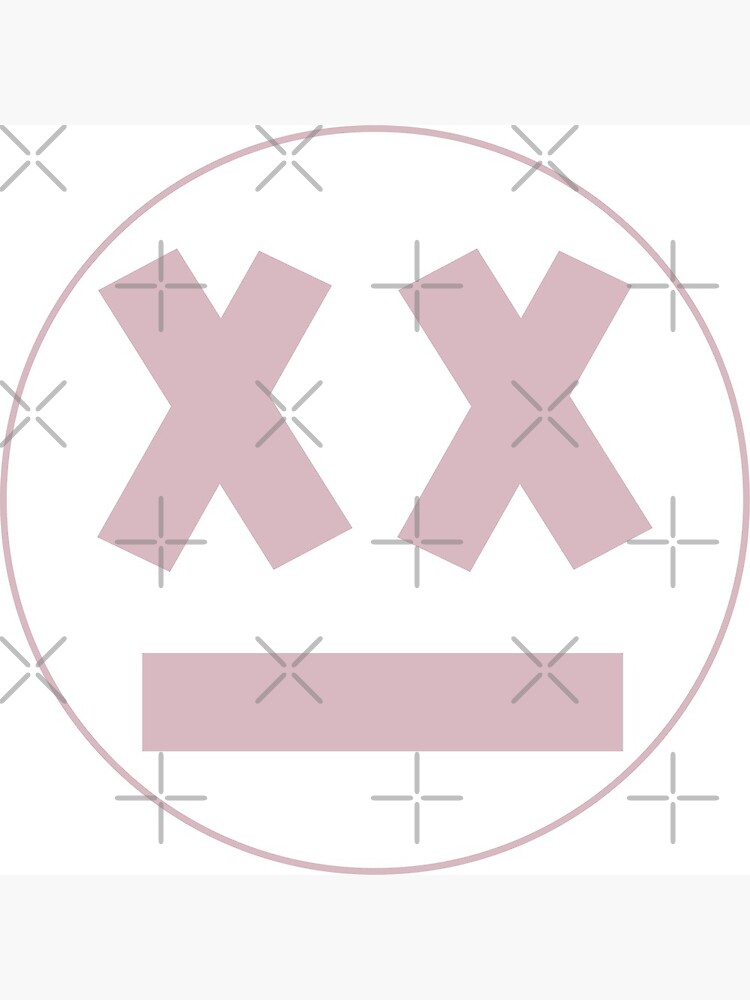 "Pink Game Over Face Circular Outline" Canvas Print for Sale by ...