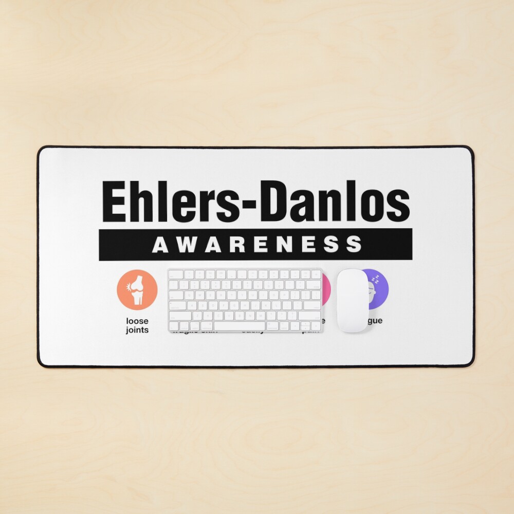 "Ehlers Danlos Syndrome - Disability Awareness Symptoms" Sticker for ...