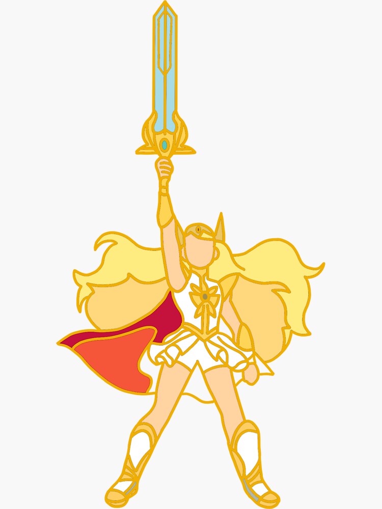 "She Ra Sticker" Sticker for Sale by jamierz | Redbubble