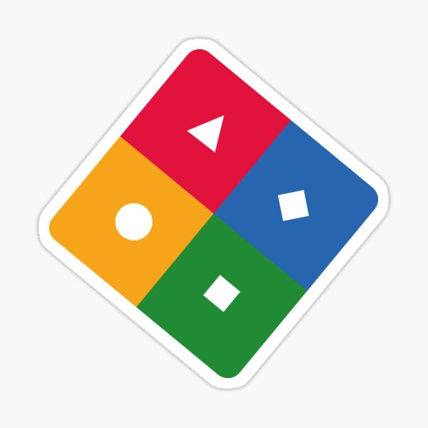 "Kahoot Square Design | Meme" Sticker for Sale by Taimoor-Ali | Redbubble
