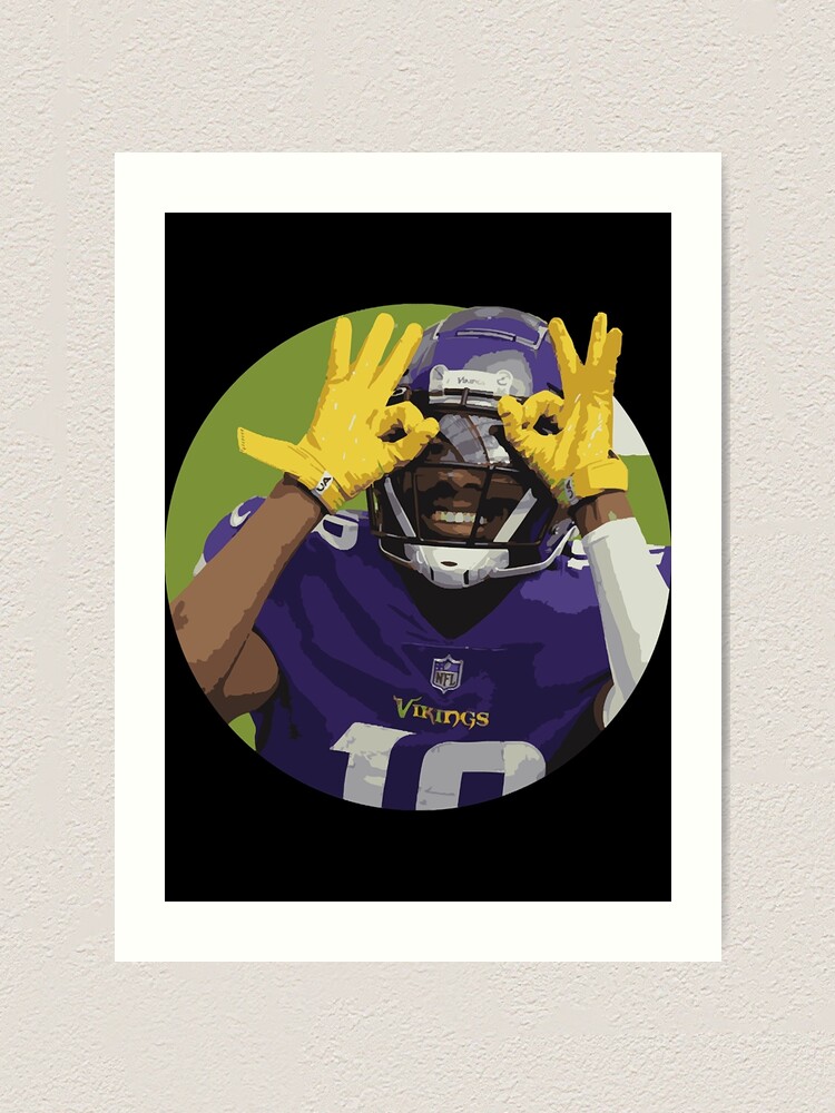 "justin jefferson design ,justin jefferson art " Art Print for Sale by ...