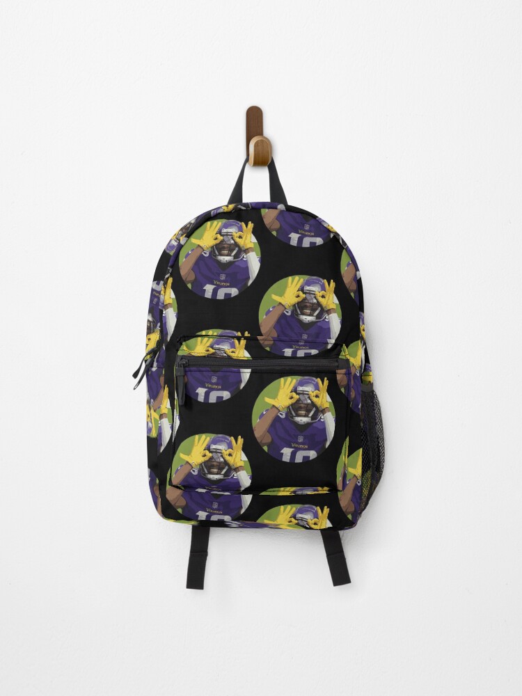 "justin jefferson design ,justin jefferson art " Backpack for Sale by ...