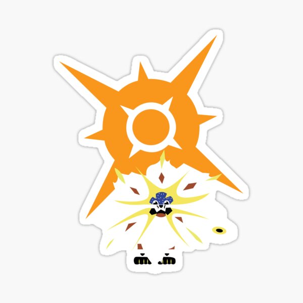 "Pokemon Sun and Moon Solgaleo shirt" Sticker by Ren-yi | Redbubble