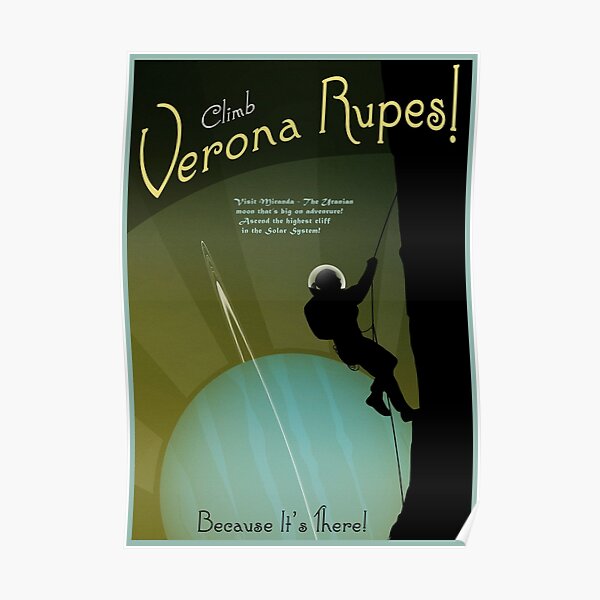 "Travel Poster - Climb Verona Rupes" Poster by magarlick | Redbubble