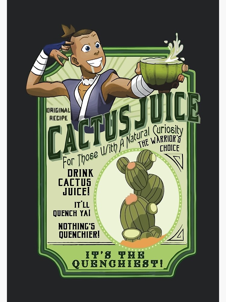 "Cactus Juice Avatar The Last Airbender" Photographic Print by ...