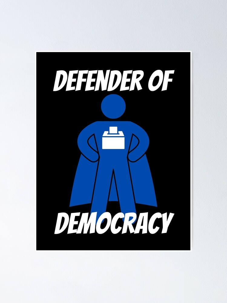 Democracy Symbol Poster