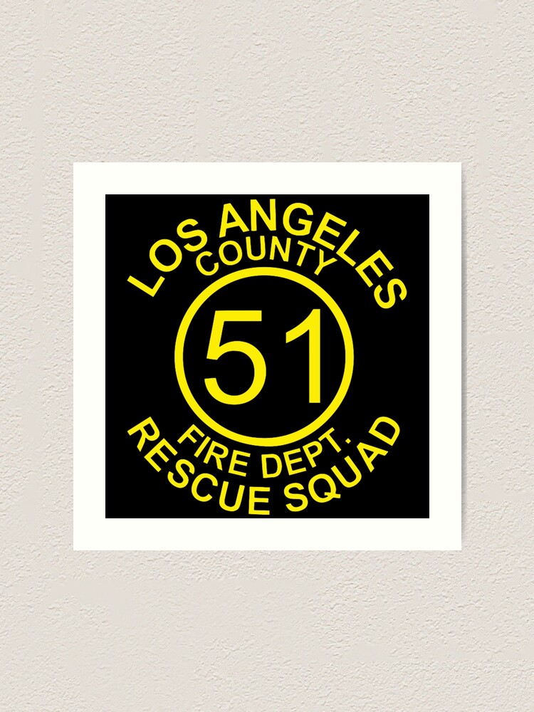 "los angeles rescue squad 51 firefighter cali california firefighter ...