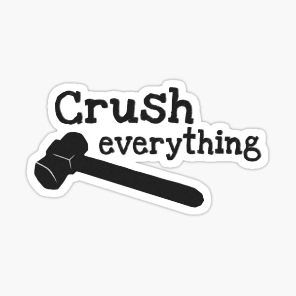 "hammer" Sticker for Sale by simpleKPL | Redbubble