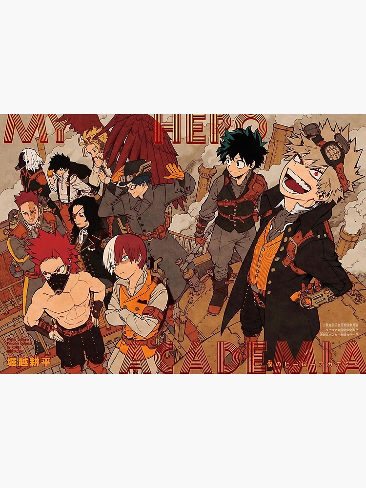 "MHA Anime Character" Poster for Sale by doncottrell | Redbubble