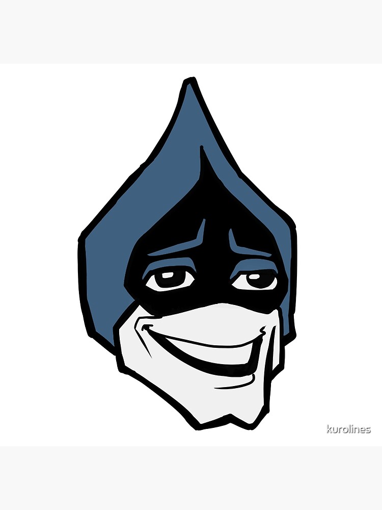 Lienzo «Deltarune Lancer Gigachad Meme Face Artwork» de kurolines ...