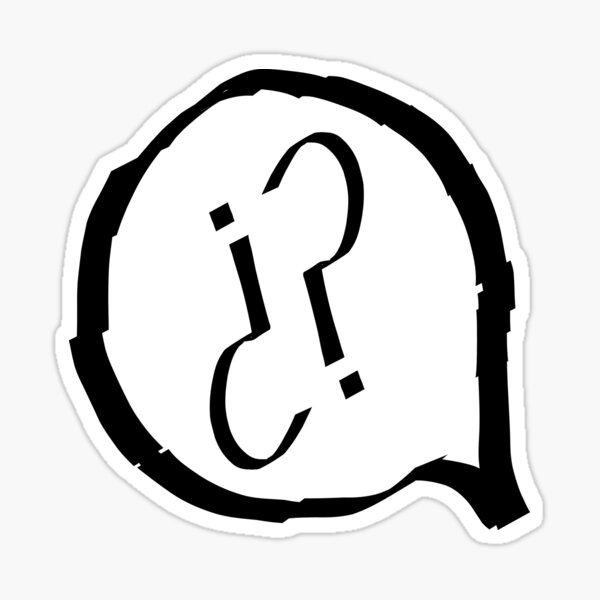 "The interrogation" Sticker for Sale by BlueBerry45 | Redbubble