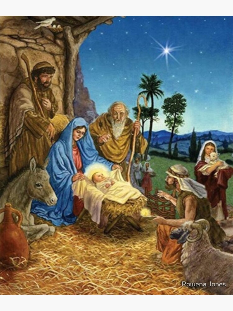 Silent Night Jesus Wallpaper