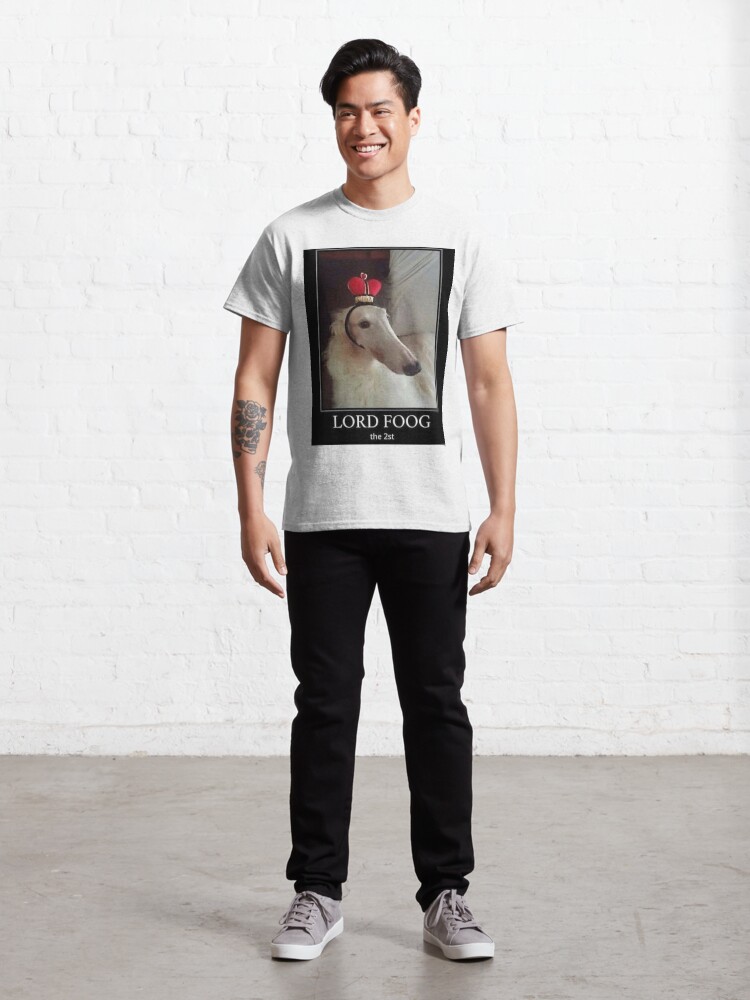 "LORD FOOG the 2st" T-shirt for Sale by lord-ix | Redbubble | borzoi t ...