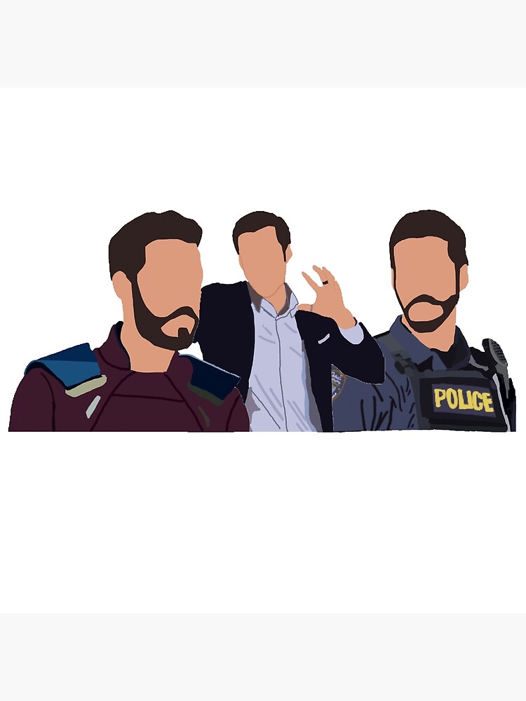 "Mon-el, Kai Parker, and. Jake Riley " Poster for Sale by ...