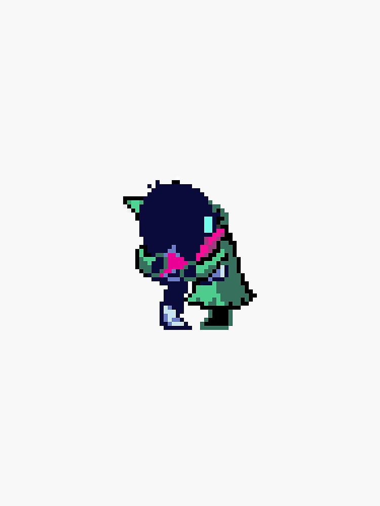 "Ralsei and Kris hugging" Sticker for Sale by GourmetPixels | Redbubble