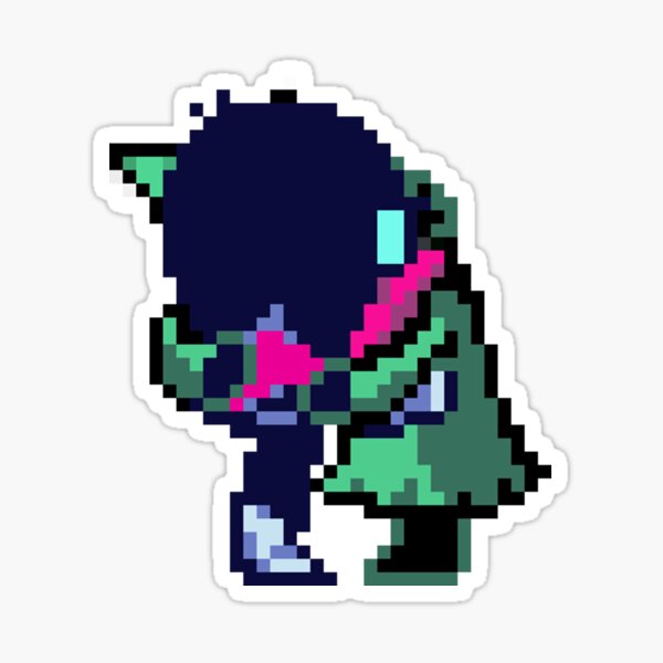 "Ralsei and Kris hugging" Sticker for Sale by GourmetPixels | Redbubble