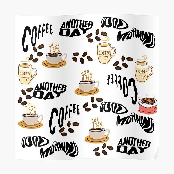"Bring me some coffee" Poster by OneStopMerch | Redbubble