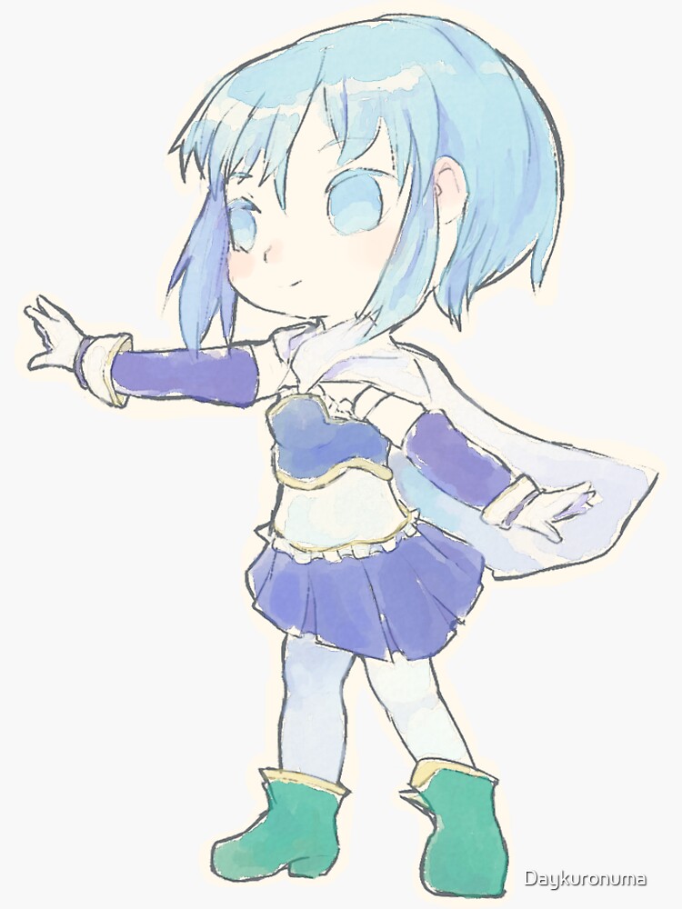 "Sayaka" Sticker by Daykuronuma | Redbubble