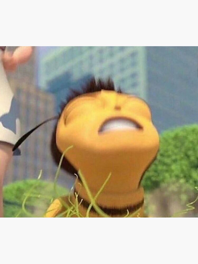 "Bee Movie Meme" Sticker by brooke10flat | Redbubble