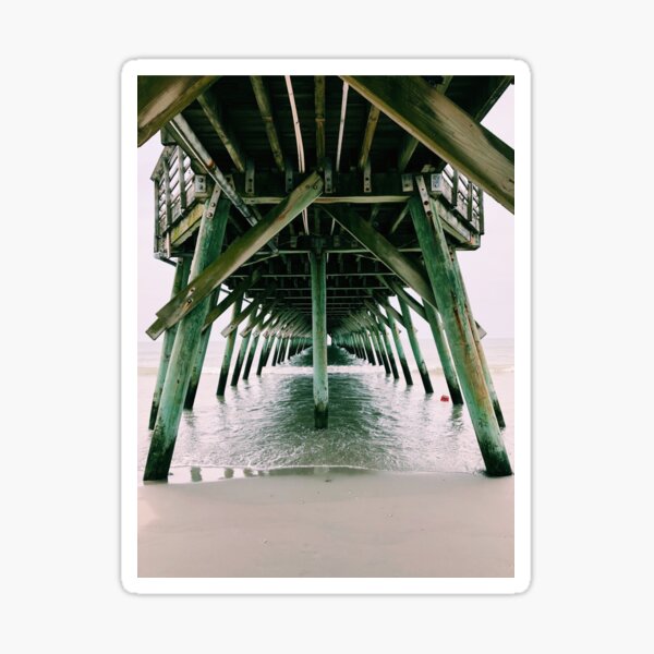 "Under a Pier" Sticker for Sale by lini13-pics | Redbubble