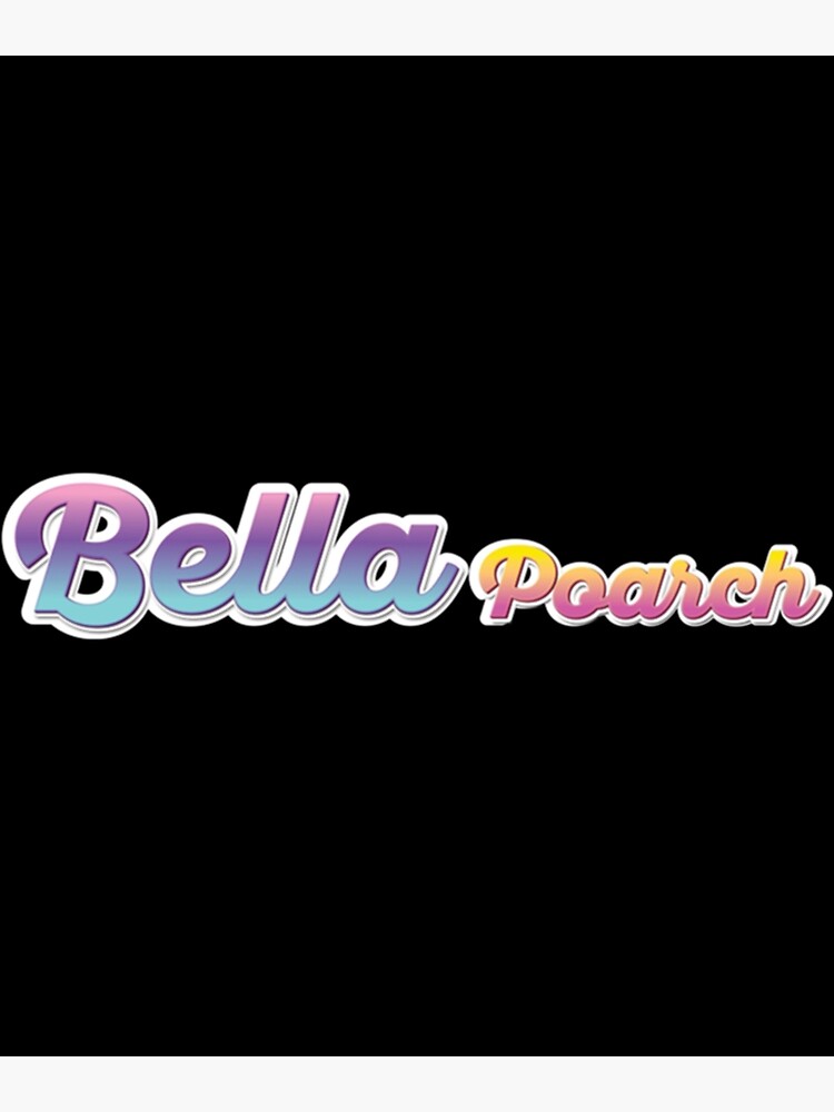 "Bella Poarch Typography " Art Print for Sale by RobertFishes | Redbubble