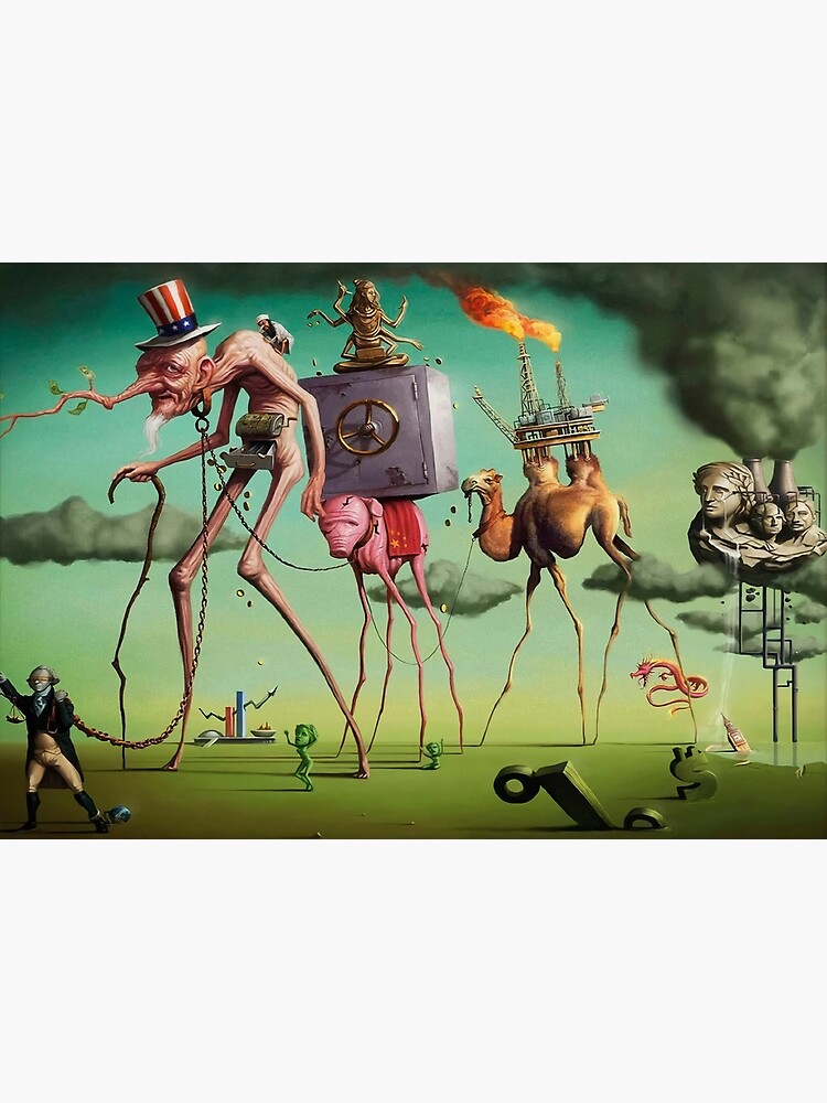 "Abstract The Last Supper Surrealism Dali Poster" Art Print for Sale by ...