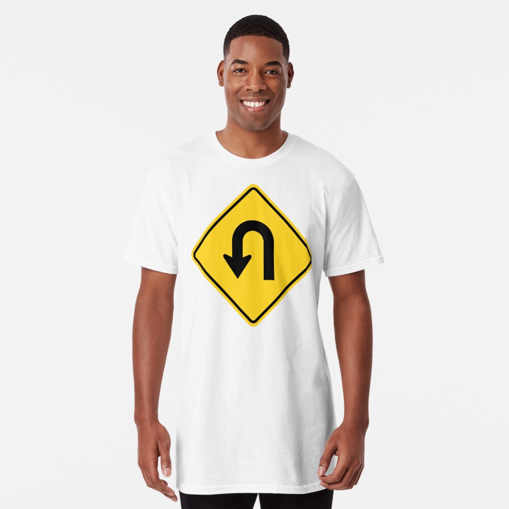 "U-Turn Sign" Sticker for Sale by sifis | Redbubble