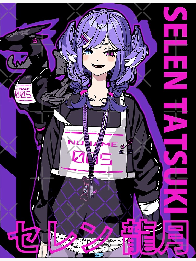 Póster «Nijisanji EN Selen Tatsuki» de UDTee | Redbubble