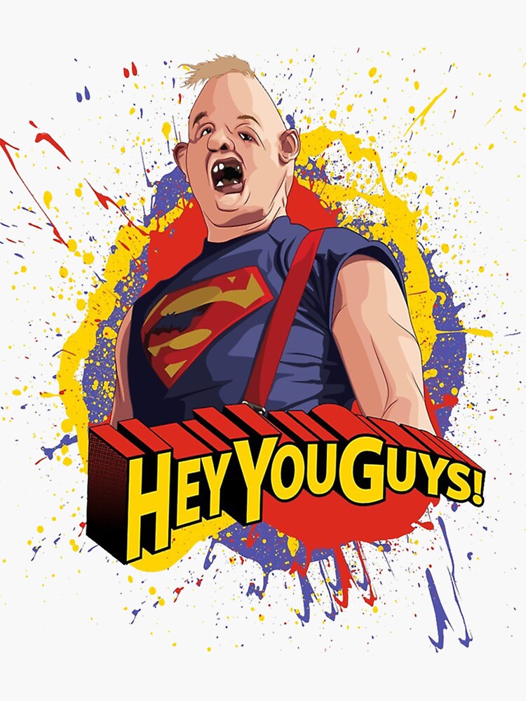 "Sloth From Goonies Active " Sticker for Sale by JeremySchult | Redbubble