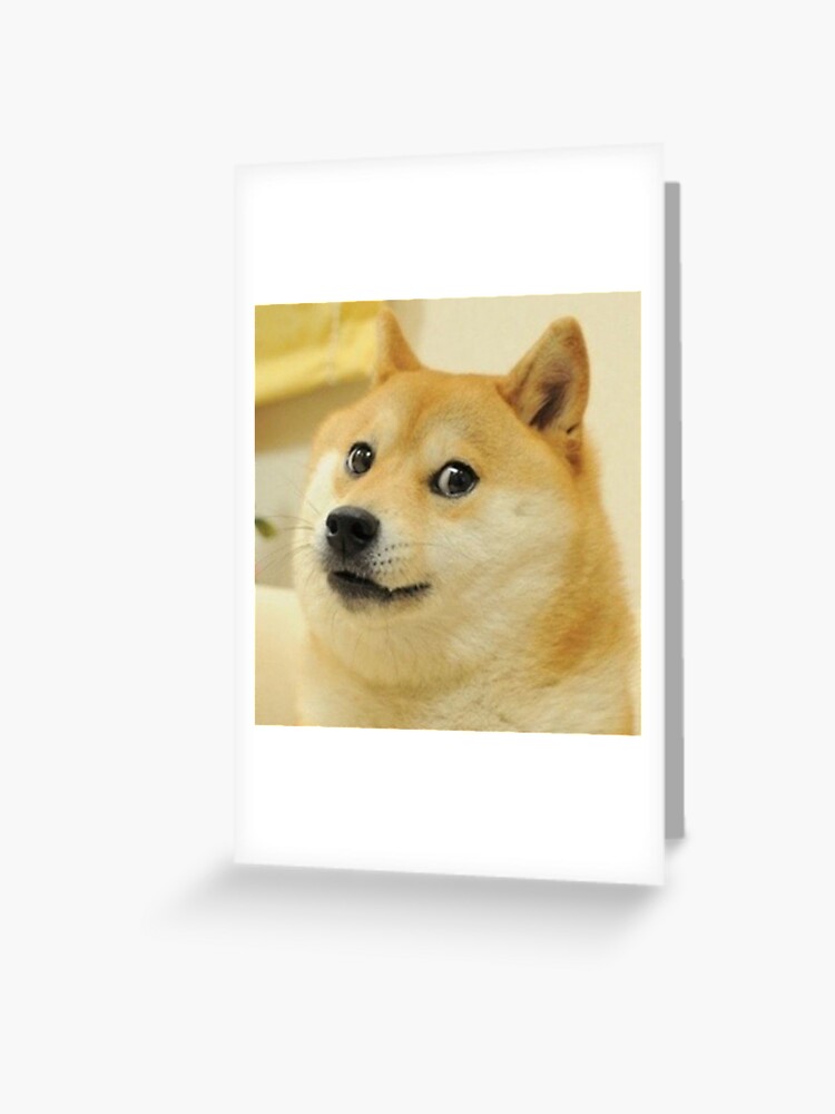 Doge Meme Verjaardagskaart