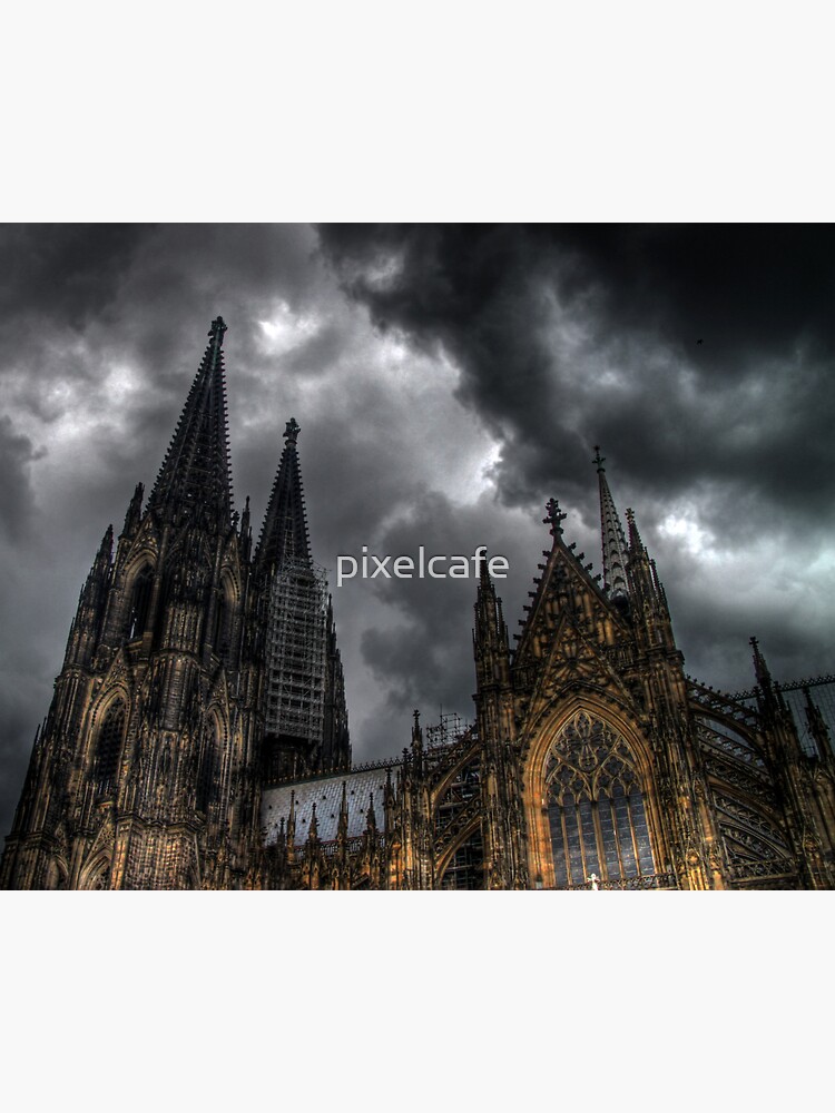 "Cologne cathedral" Sticker by pixelcafe | Redbubble