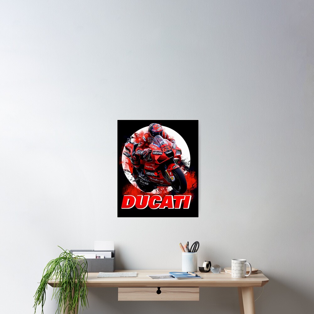"Francesco Bagnaia Pecco Moto GP #63 2021 MotoGP Gift" Poster for Sale ...