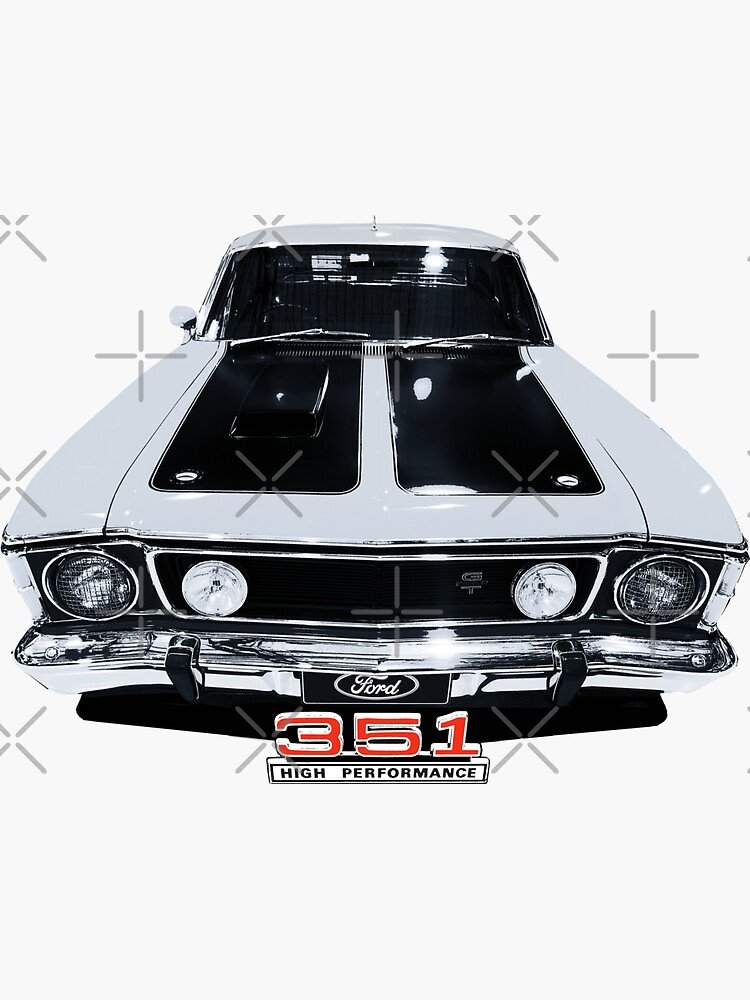 "Ford Falcon XW GTHO" Sticker for Sale by GrubArt66 | Redbubble