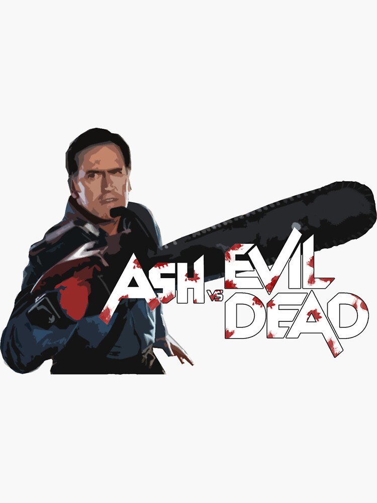 "Evil Dead Sticker" Sticker for Sale by huertaean1 | Redbubble