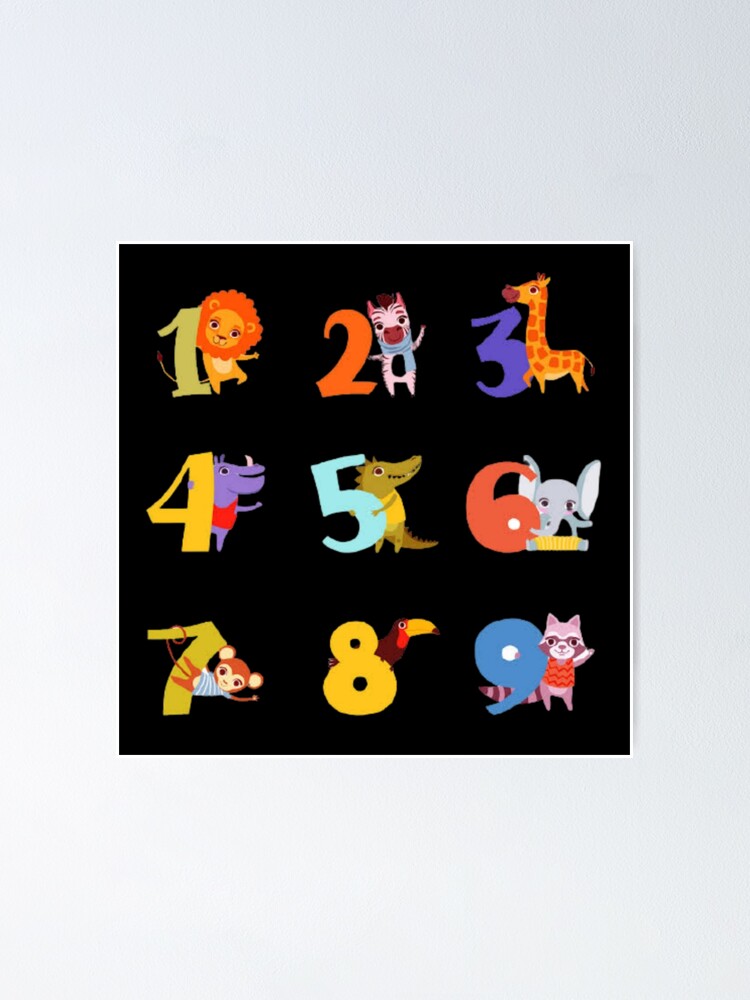 "Numberblocks" Poster by Moncef-20 | Redbubble