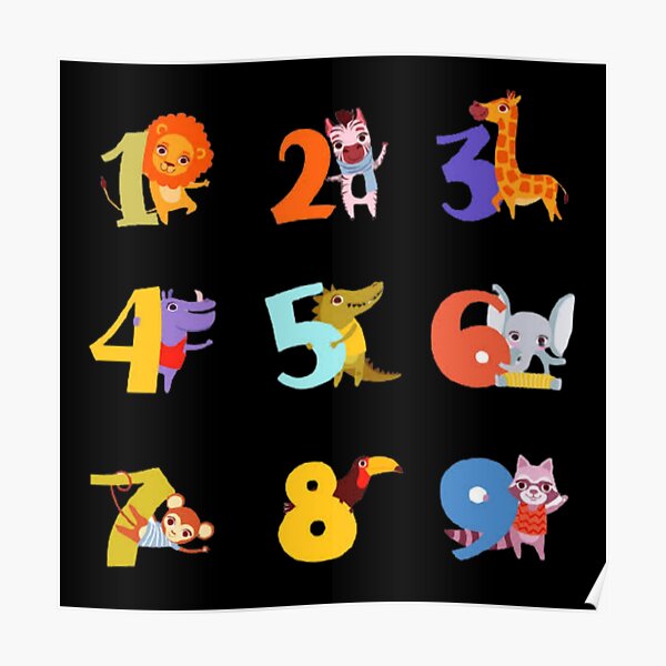 "Numberblocks" Poster by Moncef-20 | Redbubble