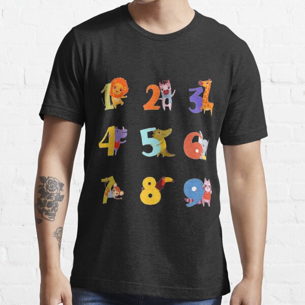 "Numberblocks" T-shirt for Sale by Moncef-20 | Redbubble | numbers t ...