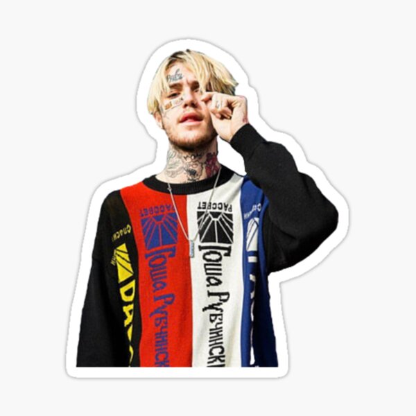 Lil Peep Sticker For Sale By Vrosasmathers Redbubble