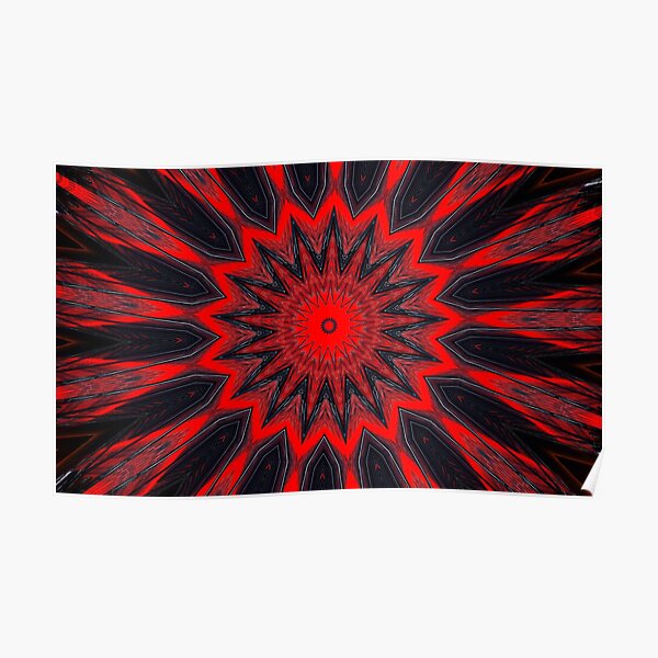 "Digital visualization of a vampire sign. Dark Vampire theme." Poster ...