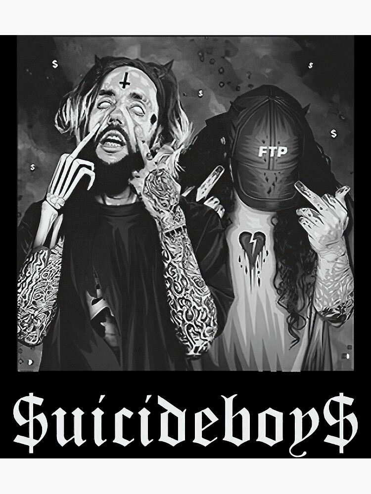 "SuicideboyS Scrim and Ruby" Poster for Sale by shopKansjanss | Redbubble